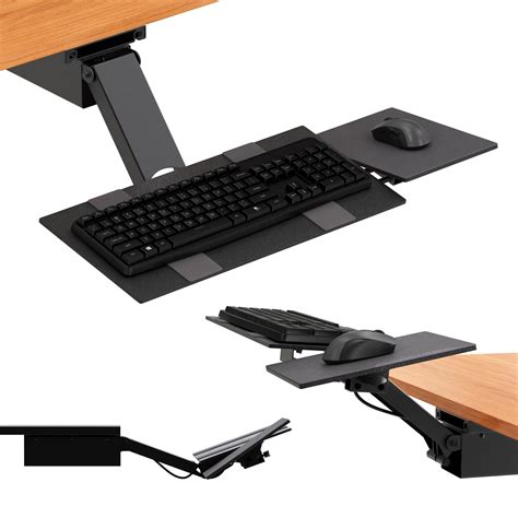 Buy KT2 Keyboard Tray Under Desk Adjustable Height Standing Desk