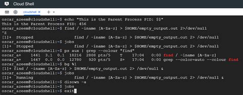 bash how to execute unix linux script commands after ending the terminal session sending the
