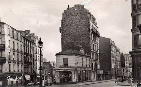 Rue Des Couronnes Et Rue De La Mare En 1960 Hier Aujourd Hui Flickr