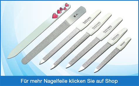 SMI 6 zoll Maniküre Nagelfeilen Edelstahl Profi Nagelfeile Metall