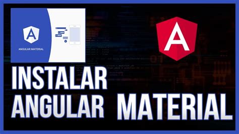 C Mo Instalar Y Configurar Material Angular Con Angular