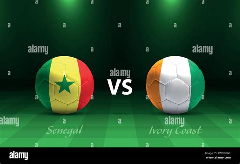 Mod Le De Diffusion Du Tableau De Bord Du Football S N Gal Vs C Te D