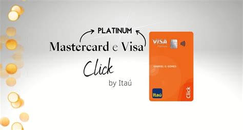 Conheça o cartão de crédito Click Platinum do banco Itaú