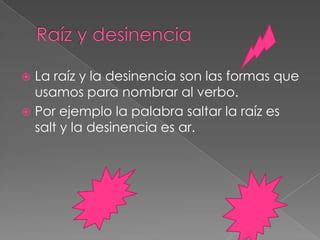 Ra Z Y Desinencia Ppt
