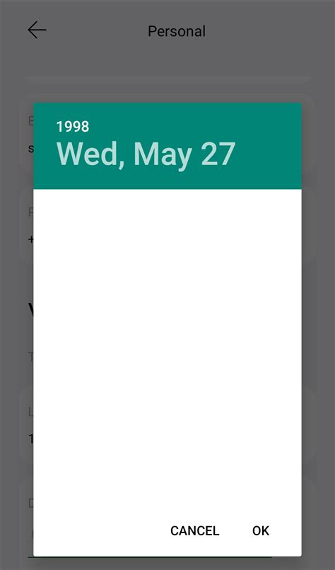 blank datepicker screen in android · issue 475 · react native datetimepicker datetimepicker