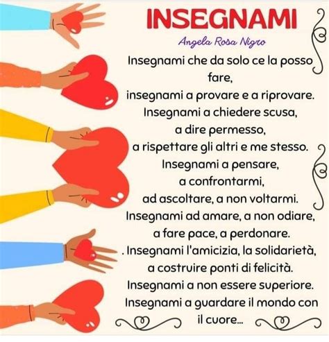 Poesie Per Il Progetto Accoglienza Artofit