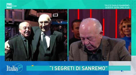Pippo Baudo sta male commozione a ItaliaSì Marco Liorni interviene