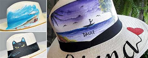 Creatividad y diseños en los sombreros de paja toquilla