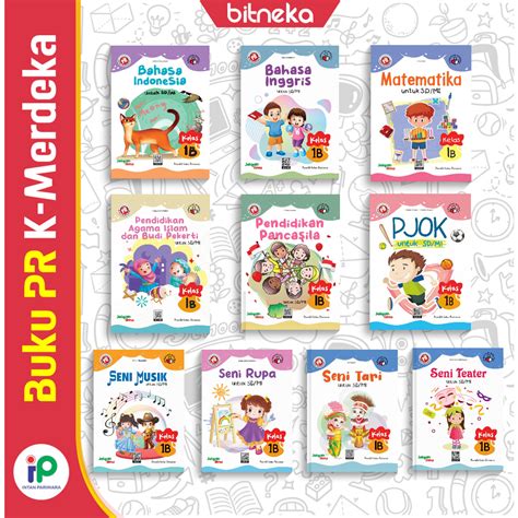 Jual Buku PR Interaktif 1B SD MI Kelas 1 Semester 2 Kurikulum Merdeka