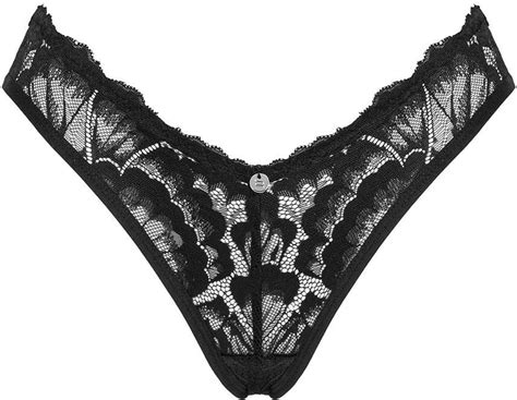 Obsessive Alessya Panties Majtki Figi Czarny Ceny I Opinie Ceneo Pl