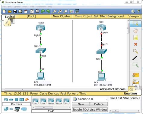 SSH ON PACKET TRACER HiTechMV