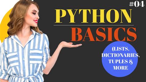 all about lists tuples dictionary sets in python youtube