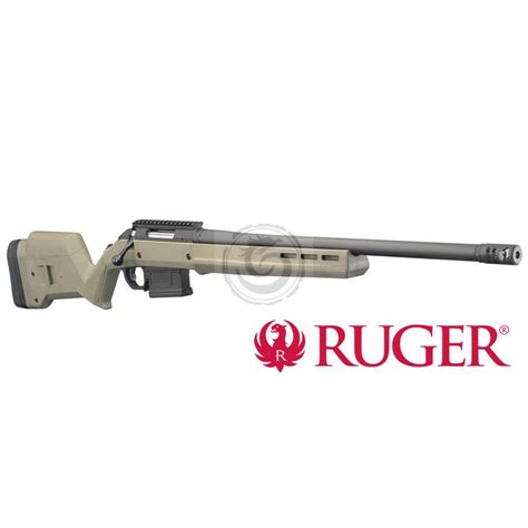 Ruger American Rifle Hunter Creedmoor Heavy Barrel Fde Stock