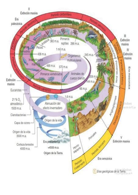 Eras geológicas de la tierra Milagros J Zavala Barrantes uDocz