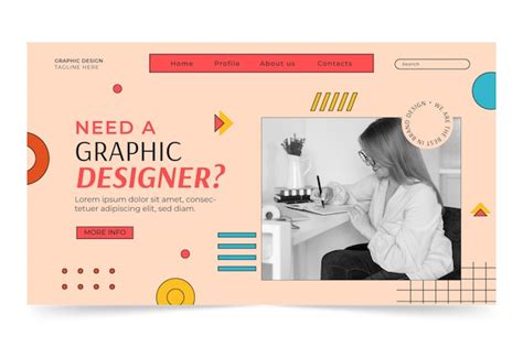 Modelo De Designer Gr Fico De Design Plano Vetor Gr Tis