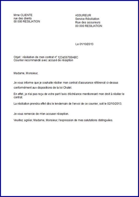 Comment Résilier Votre Assurance Habitation Divers Exemples