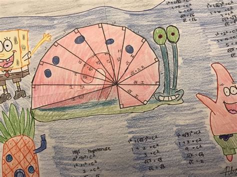 Spiral Of Pythagoras Year 4 Mrjoyce180 Teaching 6th Grade 8th Grade