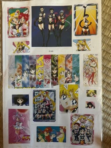 Sailor Moon Naklejki Szt Z Lat Toru Kup Teraz Na Allegro