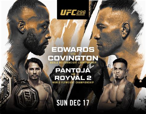 Watch UFC 296 Edwards Vs Covington Live Stream On Kayo PPV