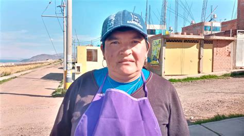 Puno calles de la urbanización Guadalupe de Alto Puno se volvieron