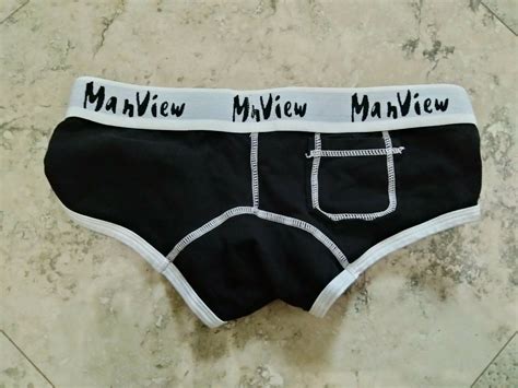 Manview Swim Bikini Mens Medium Black Swimsuit Ebay
