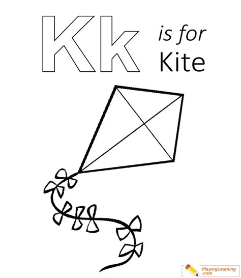 Coloring Pages Kite
