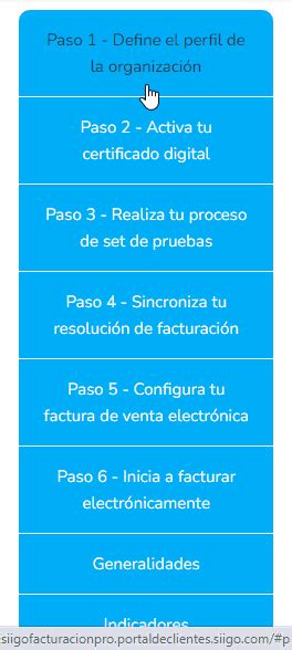 Guía de uso Portal de clientes Portal de Clientes Siigo Software