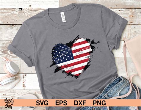 Distressed American Flag Svg American Flag SVG 4th July Svg By Lovely