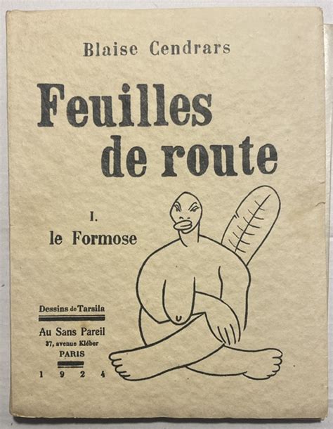 Feuilles De Route By Blaise Cendrars Tarsila De Amaral Ilustraciones