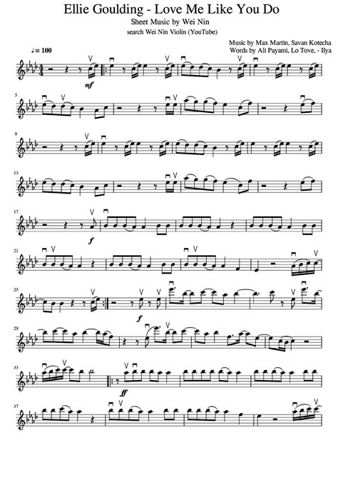 Wei Nin Violin Studio 韋寧小提琴工作室 Ellie Goulding Love Me Like You Do