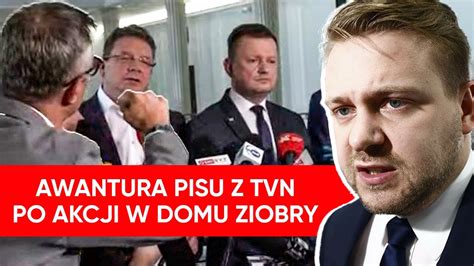 Bezczelno Pis Star Si Z Dziennikarzem Akcja Abw W Domu Ziobry