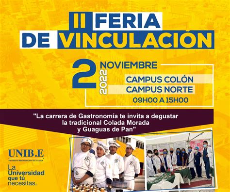 Feria Vinculaci N Universidad Iberoamericana Del Ecuador