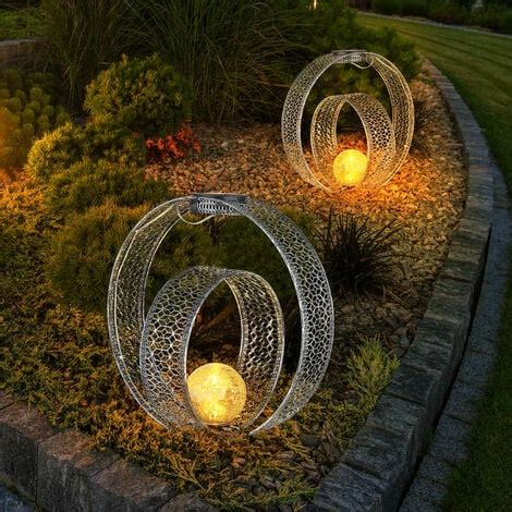 Lampe solaire boule orientale décorative lumière jardin solaire lampe