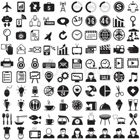 Business Icon Set 185562 Free Icons Library