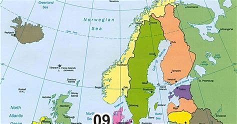 Blog de Geografia do prof André Gregoski Mapa em branco Europa Central
