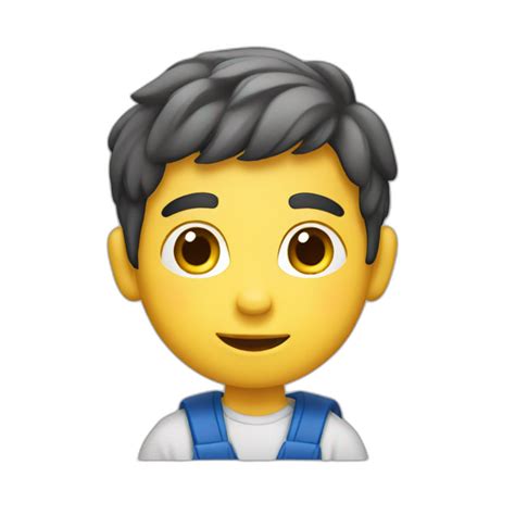 Niño estudioso AI Emoji Generator