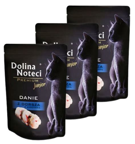 Dolina Noteci Junior dorsz z sardynką 10x85g 12556885405 Allegro pl