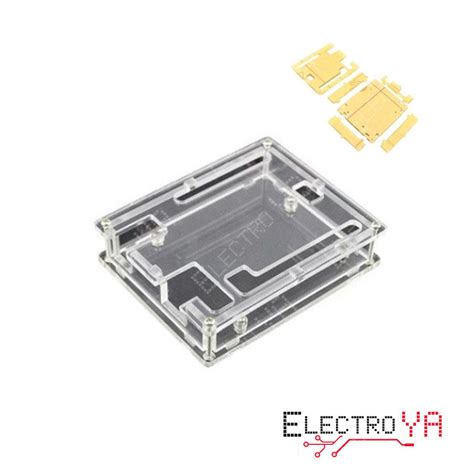 Caja Acr Lica Transparente Para Arduino Uno R Y Compatibles