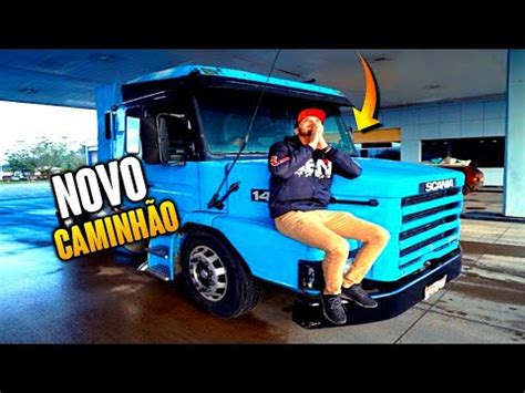 O Novo Caminh O Do Bruno Garcia Scania Youtube