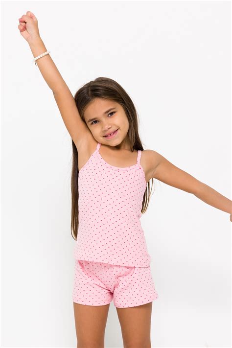 Pijama Infantil Estampa Poá Rosa Suspiro Íntimo