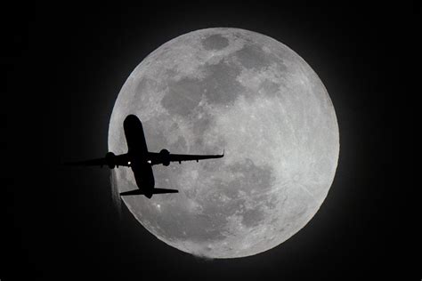 Eclipse Total De Luna En Nueva York Estados Unidos