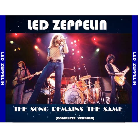 The Song Remains The Same Complete Version 3 Cds Led Zeppelin