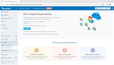 Cloud Backup For Your Google Workspace Data
