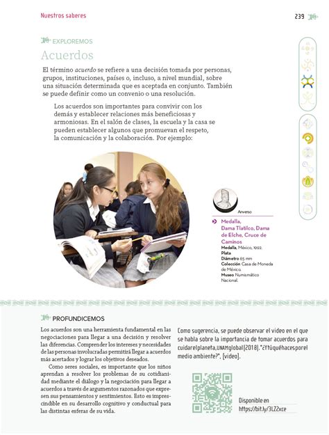 Nuestros Saberes Sexto grado Página 239 de 257 Libros de Texto Online