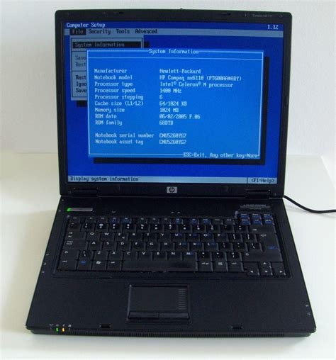 HP Nx6110 Celeron M 1 4GHz 1GB 40GB WiFi GW FV 6883819922 Oficjalne