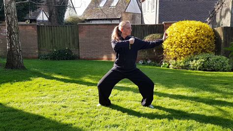 Stretching The Archers Bow Qi Gong Exercise YouTube