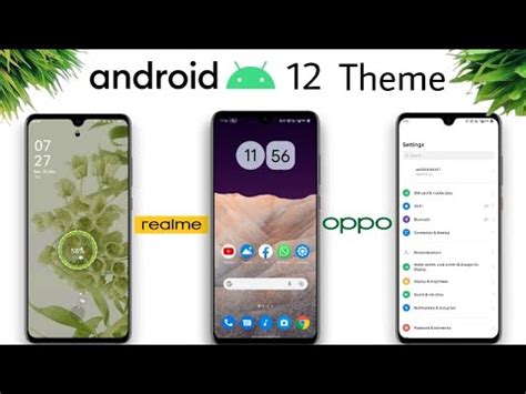 Android 12 Theme For Realme And Oppo Devices How To Install Android 12
