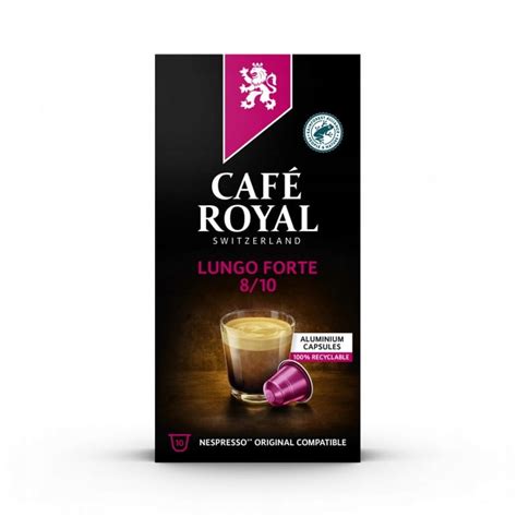 Kapsułki CAFE ROYAL LUNGO FORTE Nespresso 10 szt 13162474285