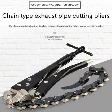 CHAÎNE TUBE D ÉCHAPPEMENT Coupe Pipe Multi Roue Lame Queue Coupe Tube