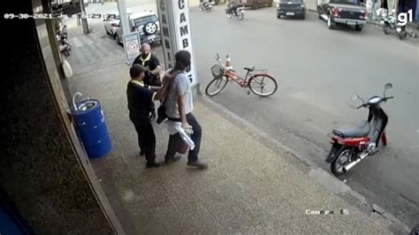 Paraguai segurança leva tapa depois agride e mata homem tiro de